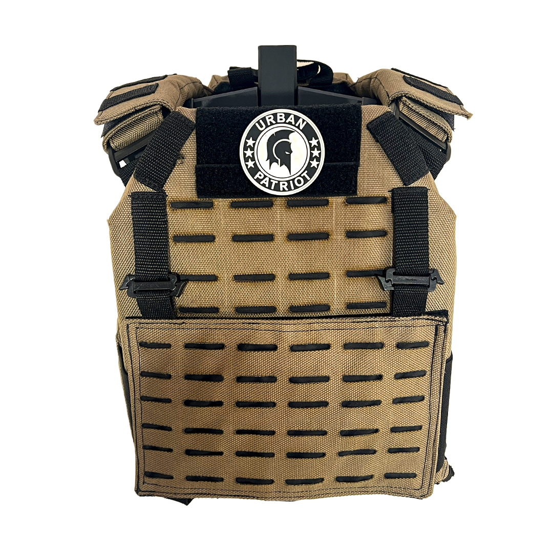Urban Patriot "Maverick" Plate Carrier - Tan - Urban Patriot
